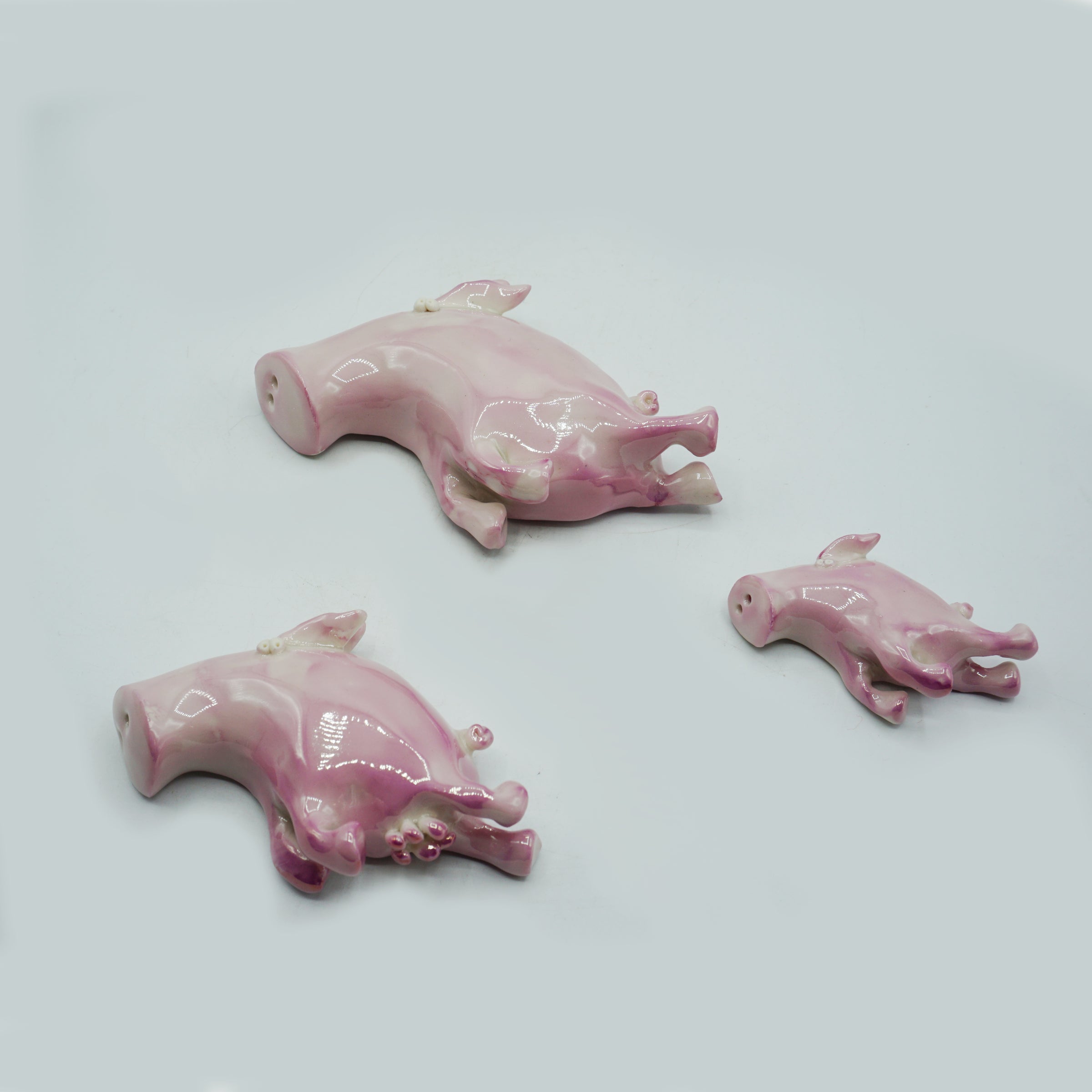 ceramic flying pigs