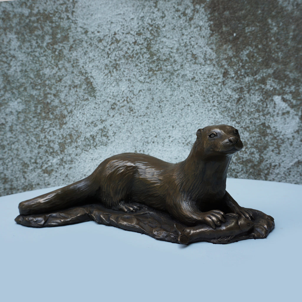Otter with Fish – Cove Gallery Weymouth