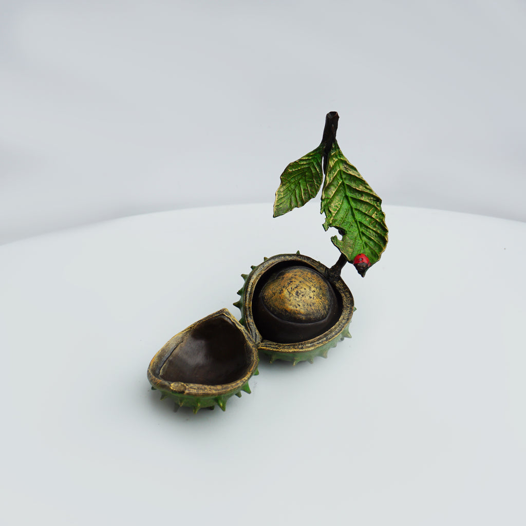 Large Conker with Ladybird – Cove Gallery Weymouth