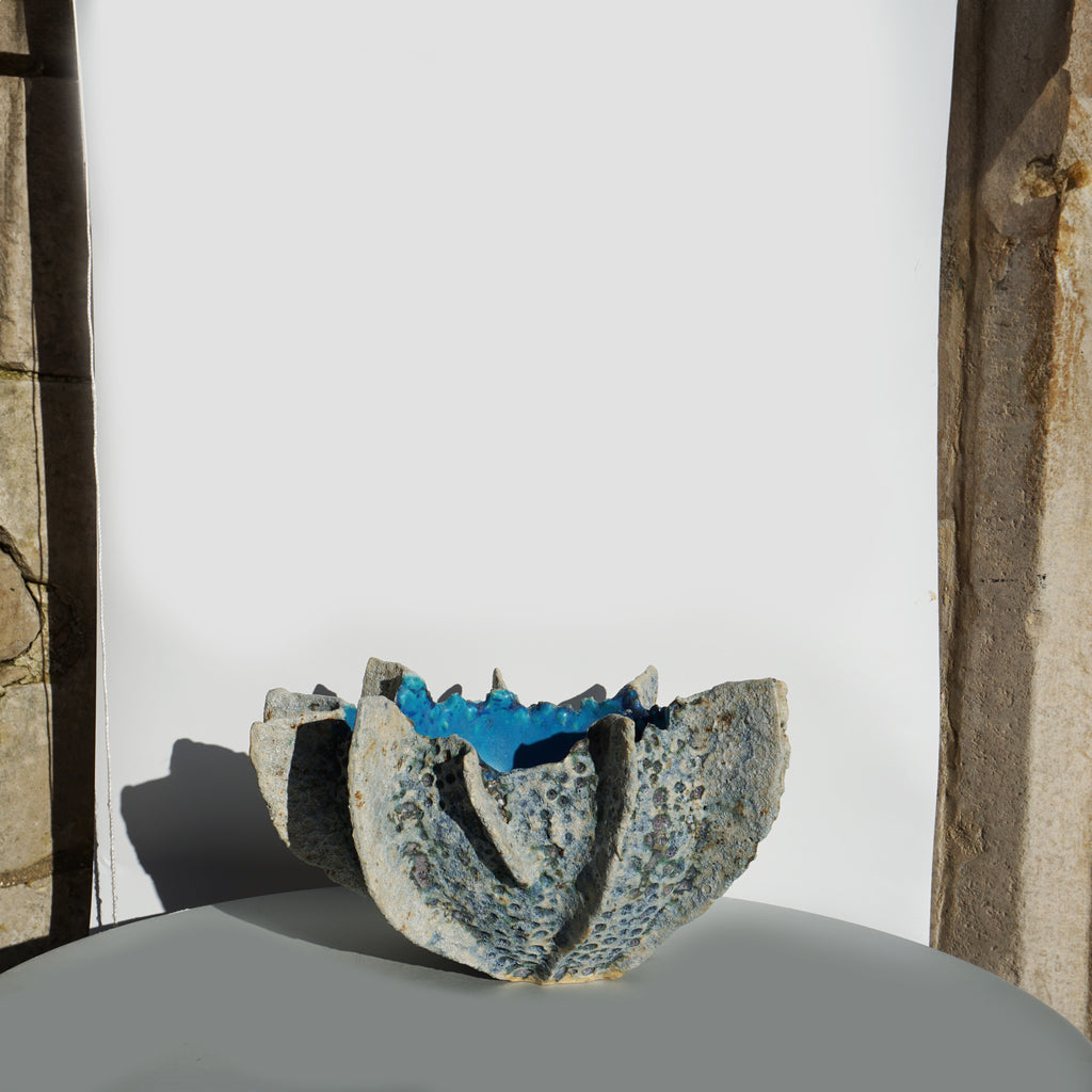 Large Ribbed Jagged Form #2 – Cove Gallery Weymouth